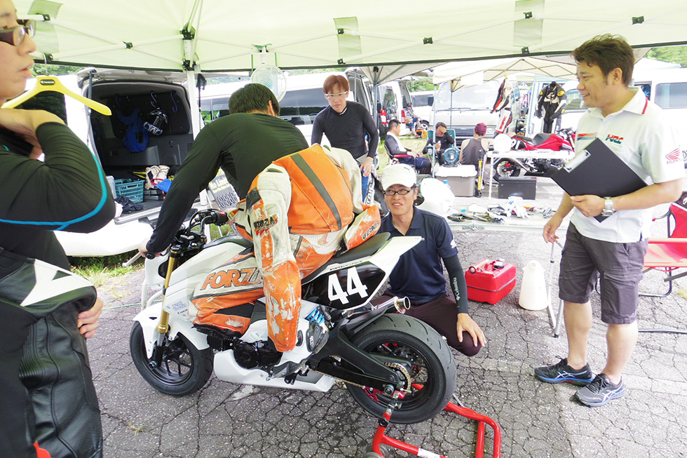 レーシングアドバイス開催レポート おわらサーキット 2019年7月14日(日)｜株式会社ホンダ・レーシング